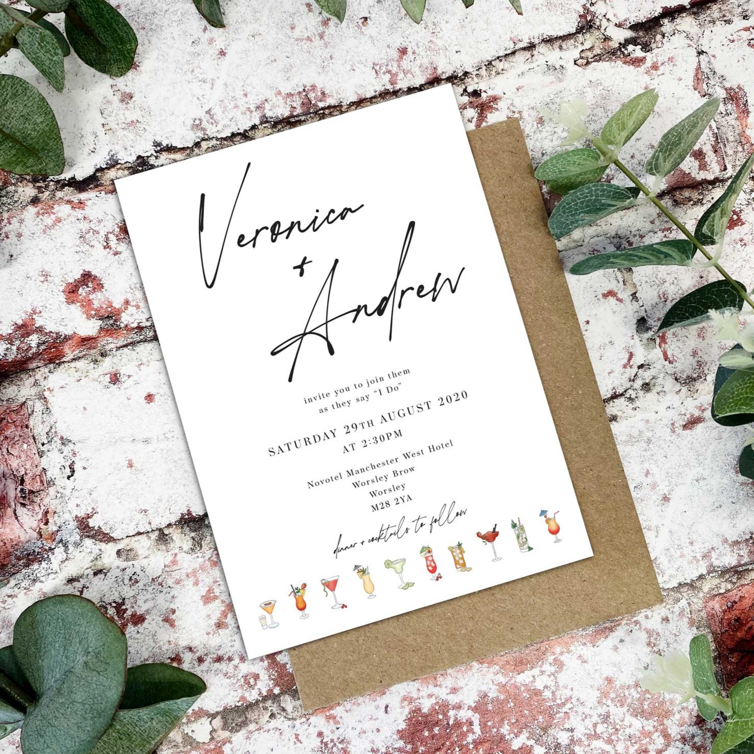 Wedding Tasting Invitation