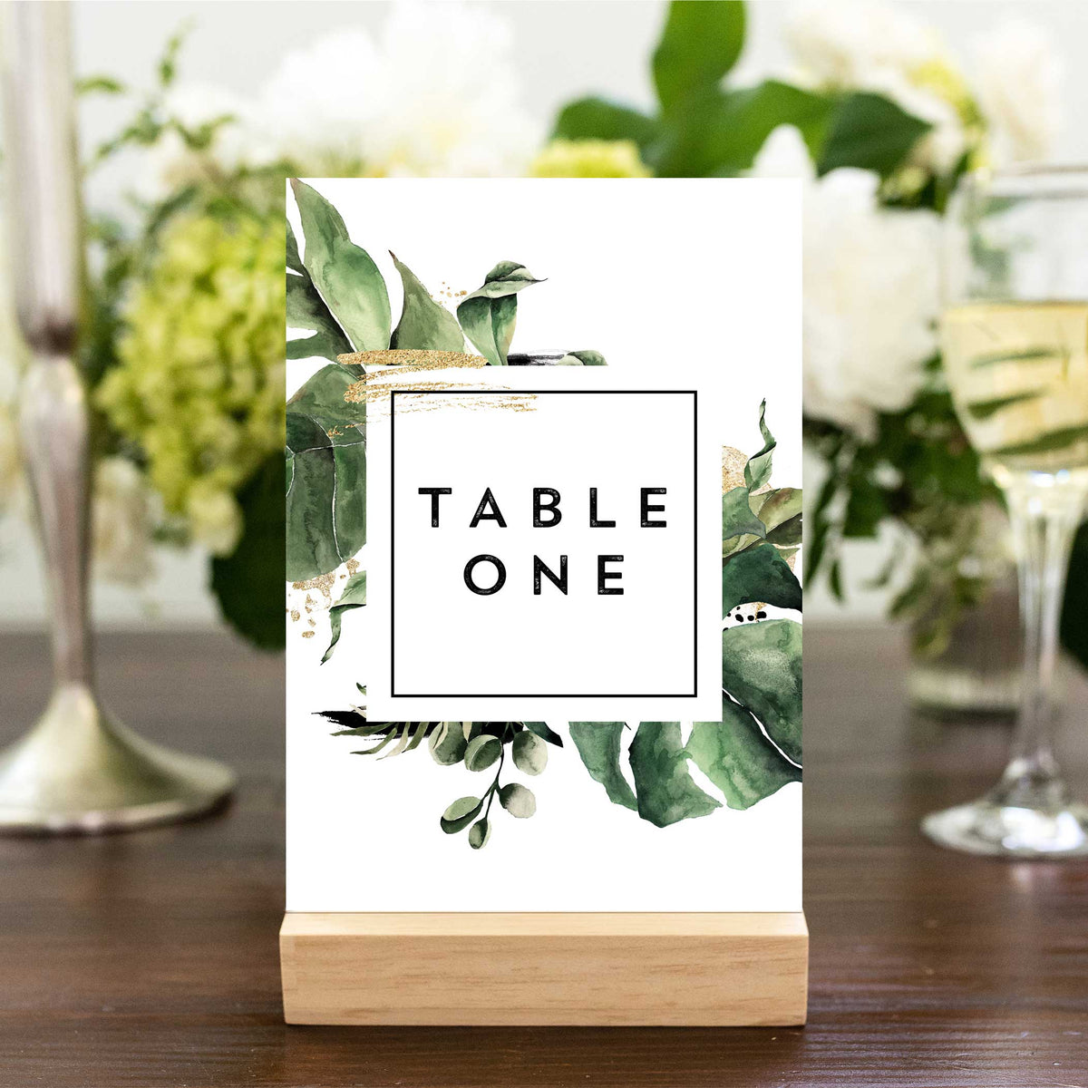 Luxe Paradise Table Name / Number Cards – Emmy Designs