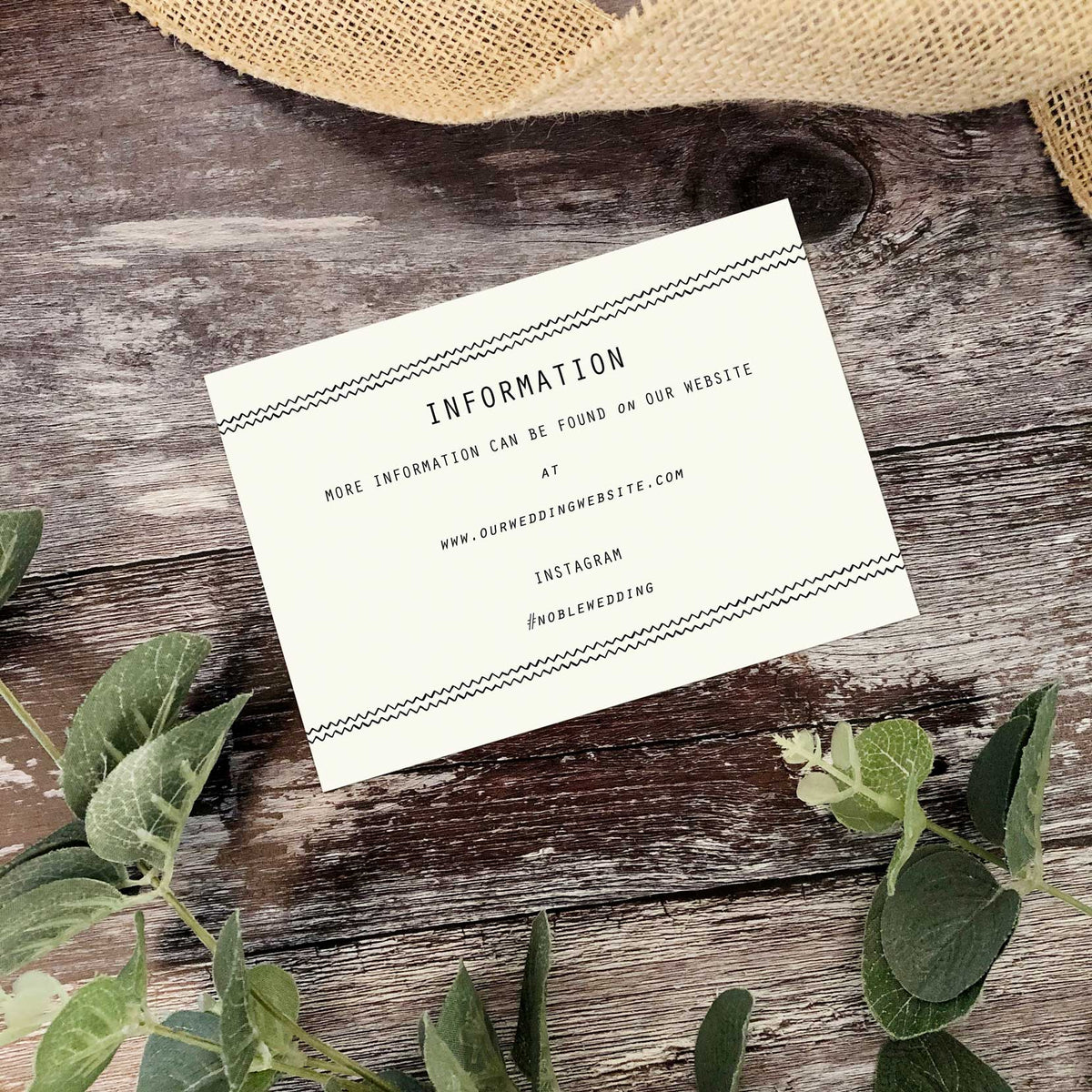 Modern Chevron Invitation Sample Set – Emmy Designs