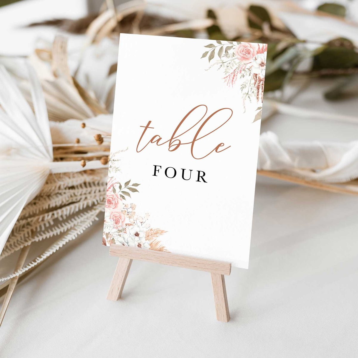 Romantic Elegance Table Name / Number Cards – Emmy Designs