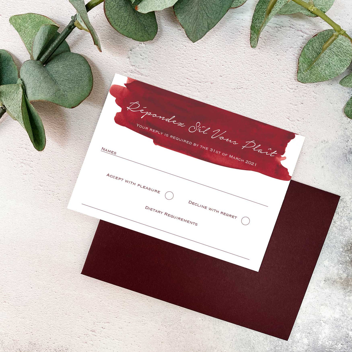 Watercolour Wash Envelope Liner – Emmy Designs